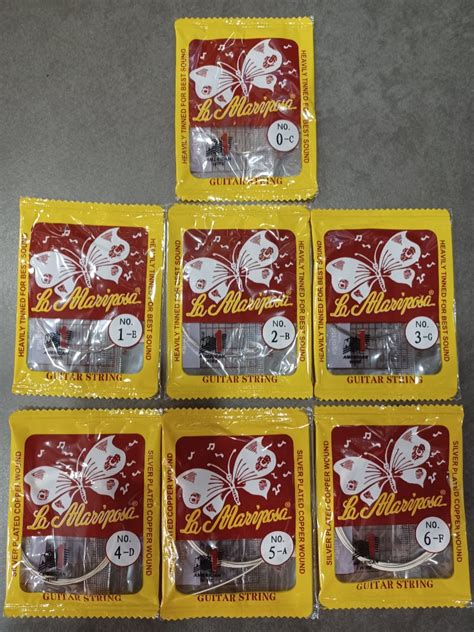 La Mariposa Guitar Strings Everything Else Others On Carousell