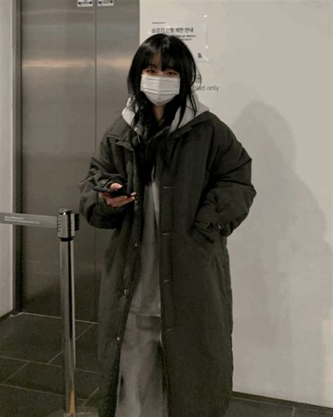 Unisex Long Padding Coat 에이블리