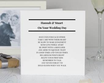 Wedding Day Card Son To Our Son On Your Wedding Day Card Etsy UK