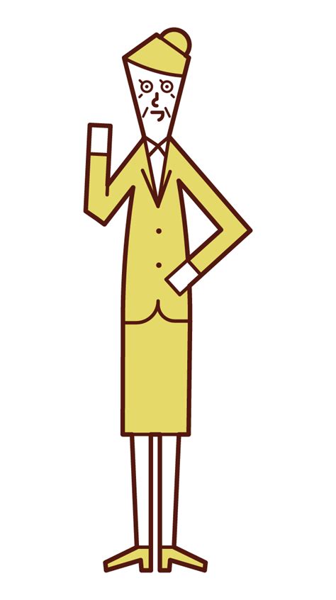 관리자 및 관리자 여성 그림 무료 일러스트 소재집 Kukukeke