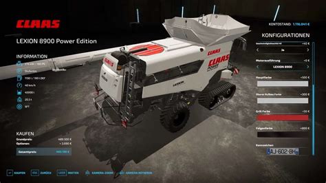 Fs22 Class Lexion 8900 Power Edition V10 Fs 22 Combines Mod Download