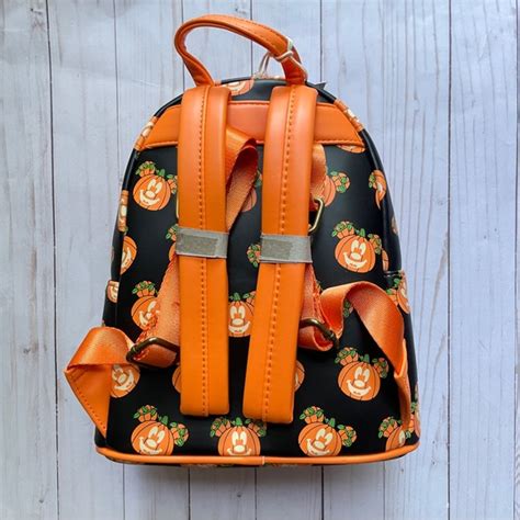 Loungefly Bags Loungefly Mickey Mouse Pumpkin Glow In The Dark Mini