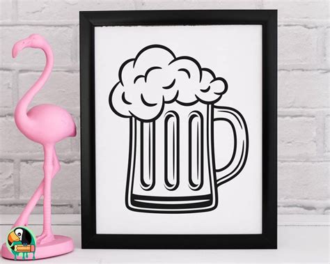 Beer Mug Svg Beer Glass Svg Drinking Dad Svg Alcohol Svg Etsy