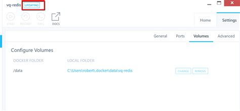 Docker Volume Not Used With Redis Mount Does Show Up With Inspect