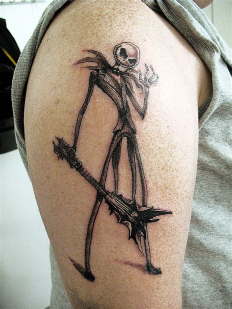 30 Awesome Jack Skellington Tattoos Entertainmentmesh