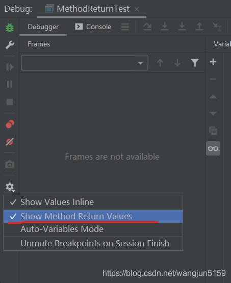 Intellij Idea Debug调试 查看方法返回值怎么查看debug接口被监听 Csdn博客
