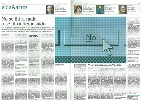 No se filtra nada o se filtra demasiado El País