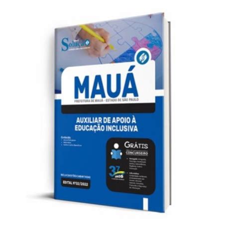 Apostila Prefeitura De Mauá Sp 2022 Auxiliar De Apoio à Educação