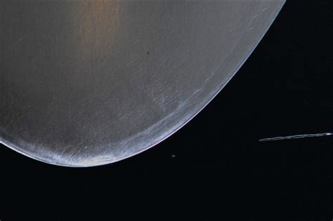 Photograph Showing An Example Of Tip Vortex Cavitation Downstream Of An