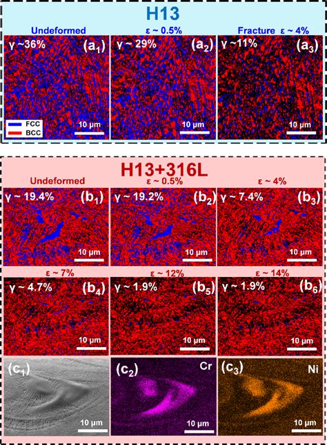 The Ex Situ Ebsd Measurements Of Deformation Induced Martensite