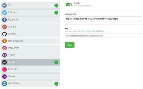 Api Key Steam