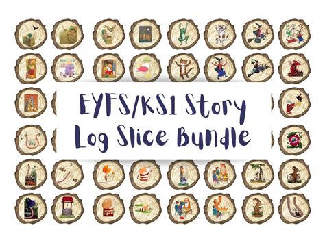 Eyfs Story Log Slice Bundle Teaching Resources