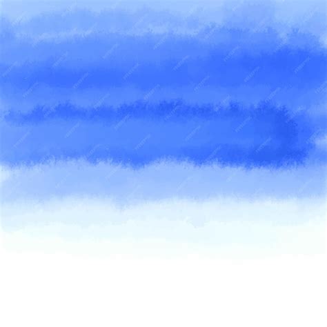 추상 손으로 그린 블루 수채화 질감 배경 무료 벡터