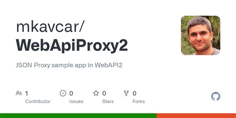 GitHub Mkavcar WebApiProxy2 JSON Proxy Sample App In WebAPI2