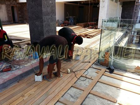 Cara Memasang Lantai Parket Kayu Kios Parquet Jakarta