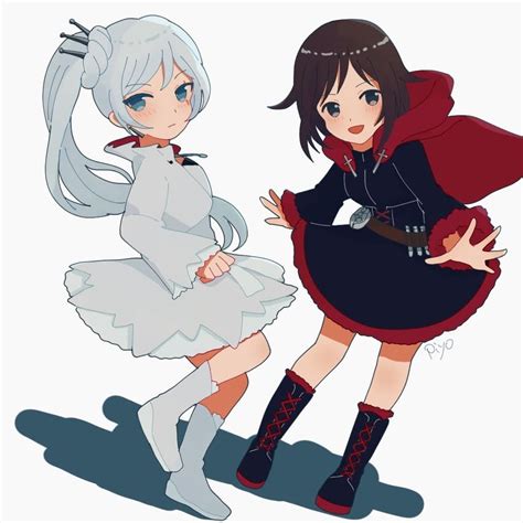 Ruby Rose And Weiss Schnee Rwby Drawn By Piyomaru K Danbooru