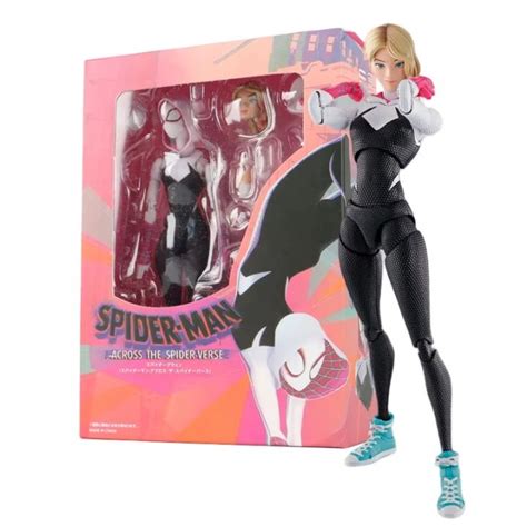 Mới Shf Marvel Spider Man Gwen Stacy Hình Spidermans Marvel Homecoming