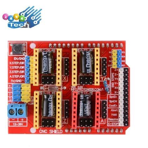 4 Axis Cnc Shield V3 Arduino Compatible A4988 Expansion Board Lazada Indonesia