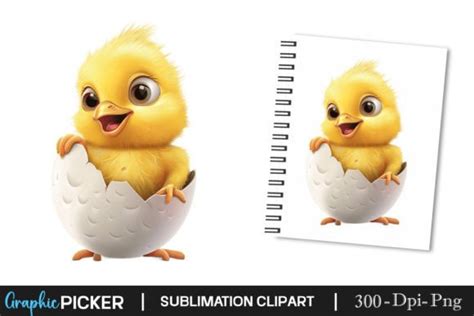 Funny Chicken Clipart Design Graphic By Graphicpicker · Creative Fabrica