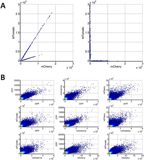 spectral unmixing and verification of multiple transgenes in single es download scientific