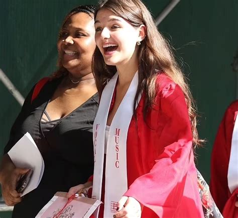 Suri Cruise Graduates From High School Katie Holmes Daughter 18