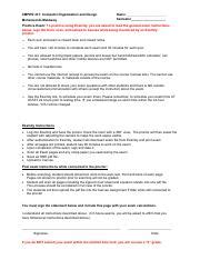 PracticeExam Cmpen331Su18 Pdf CMPEN 331 Computer Organization And