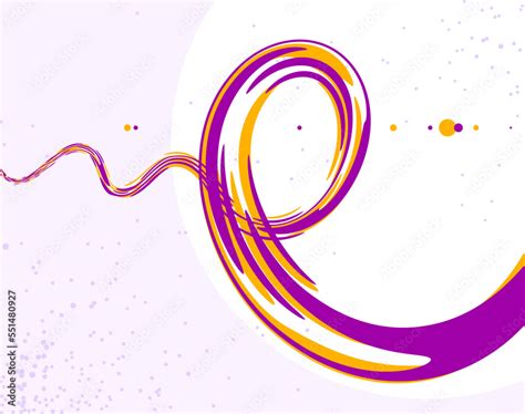 Fluid Lava Shapes Abstract Vector Background Dynamic Energy Flowing