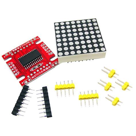 Jual LED Dot Matrix Parts Microcontroller Serial Dot Matrix For DIY Kit Di Seller BAOSITY