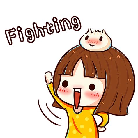 卡通 可爱 小女孩