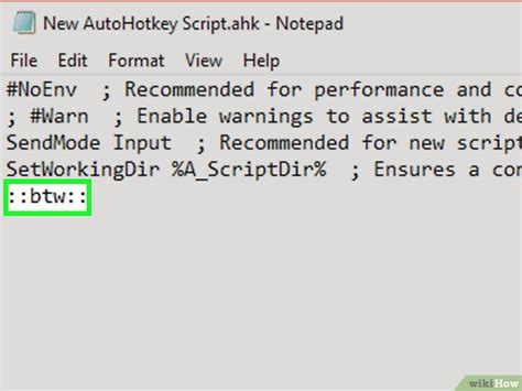 Como Usar O Autohotkey 15 Passos Com Imagens Wikihow