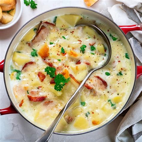 Healthy Delicious Chicken Potato Soup Recipe The Newlywed