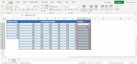 How To Perform Bootstrapping In Excel Sheetaki
