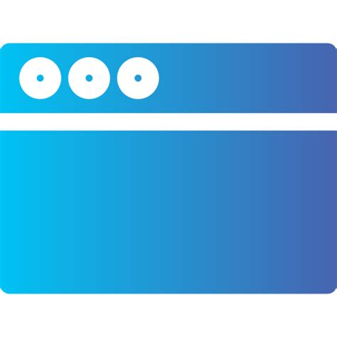 Icono De Web Generic Gradient Fill