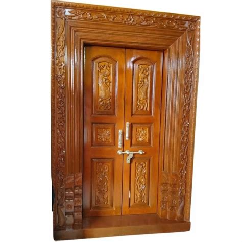 Swing Interior Wpvc Door 3 8 Mm Toughened Glass At Rs 5100piece In Medak