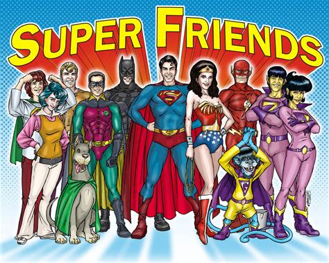 Super Friends By Thecomicfan On Deviantart