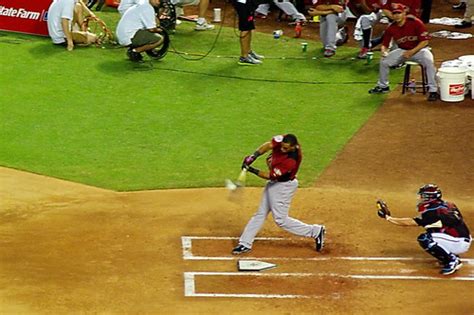 Robinson Cano Connecting 2011 Mlb Home Run Derby Flickr
