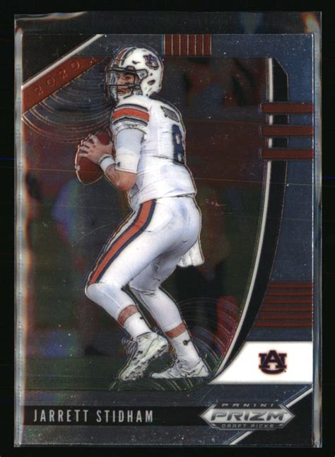 Jarrett Stidham 2020 Panini Prizm Draft Picks 49 Football Card Ebay