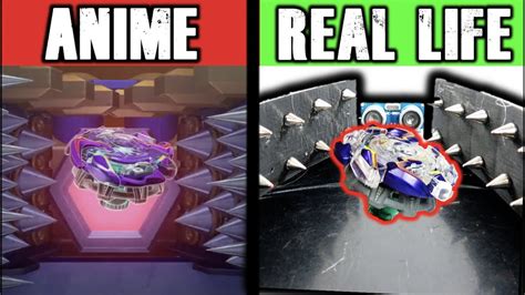 Wakiyas Biting Beyblade Stadium In Real Life Youtube
