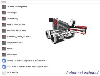 VEX Robotics Full Year Course By Innovation TPT