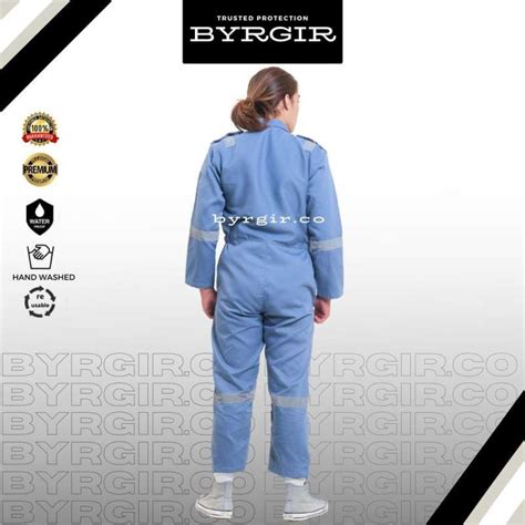 Jual Byrgir Safety Wearpack Baju Kerja Bengkel Seragam Coverall Proyek