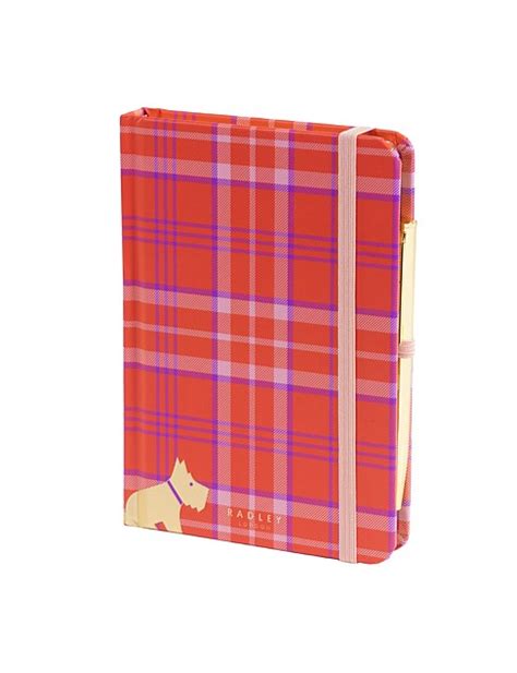 Radley Notebook With Pen Red Pepper David Jones