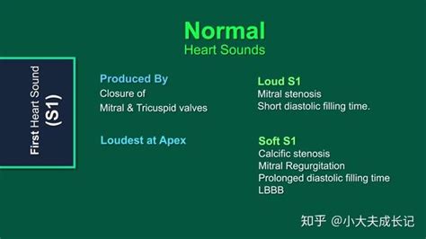 心音的奥秘 No1 知乎