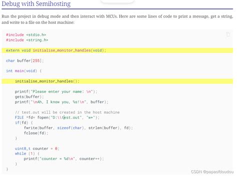 Risc V Semi Hosting原理以及实践semihosting Csdn博客