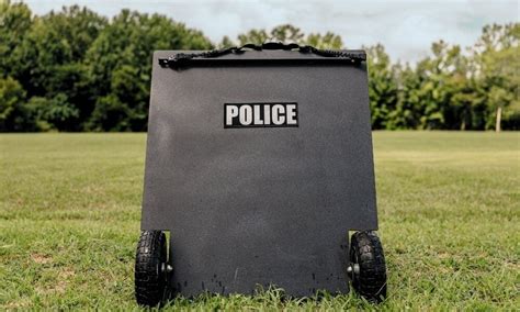 Mobile Fighting Position Lite V2 Mfp Rolling Ballistic Shield