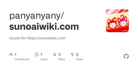 Github Panyanyany Sunoaiwiki Issues For Https Sunoaiwiki