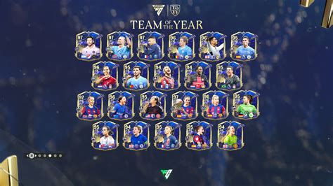 Team Of The Year Fc 25 Celebrating Footballs Finest New Info