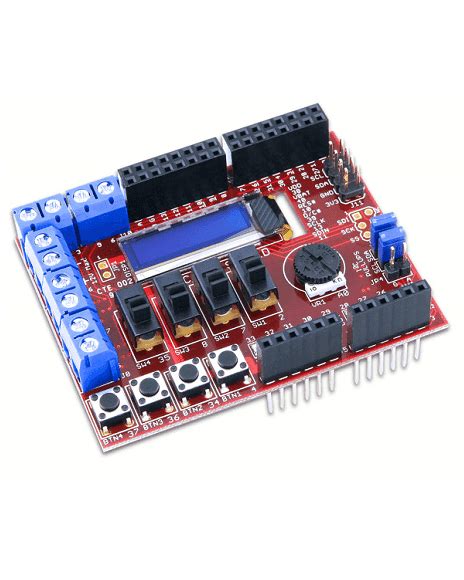 Suconel Tarjeta Shield Chipkit Basic Io Kitbas