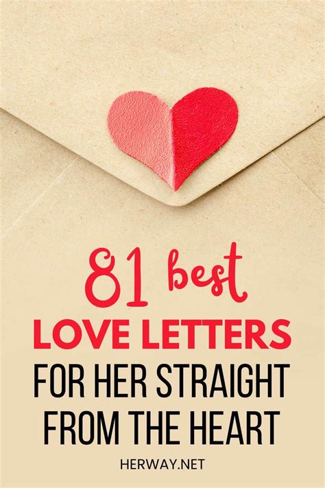 Sweet Love Letters For Her