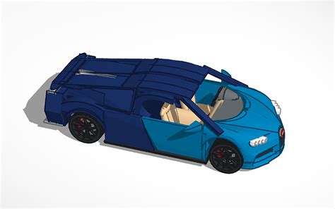 3d Design Bugatti Chiron Tinkercad