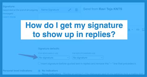 How To Include A Signature In The Reply Email In Outlook Including